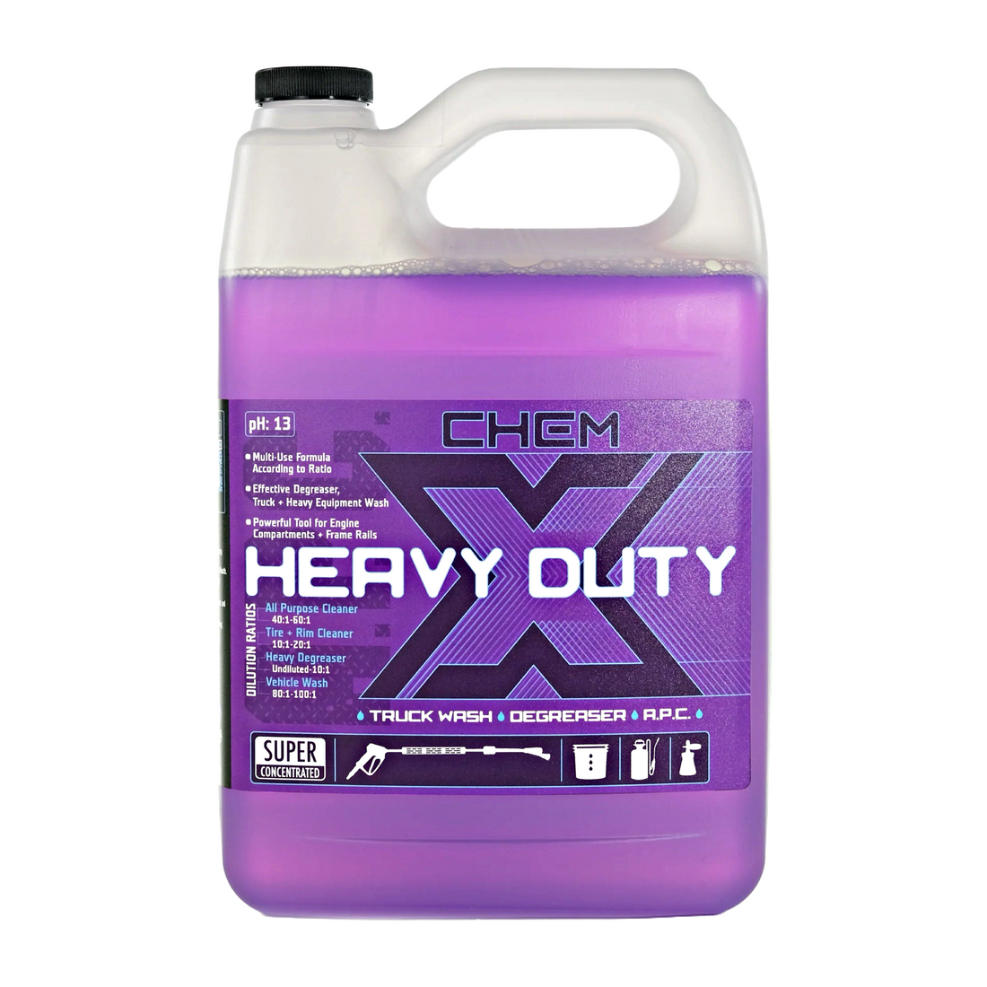 Chem-X Heavy Duty: Super Concentrated Truck Wash + Degreaser + APC ...