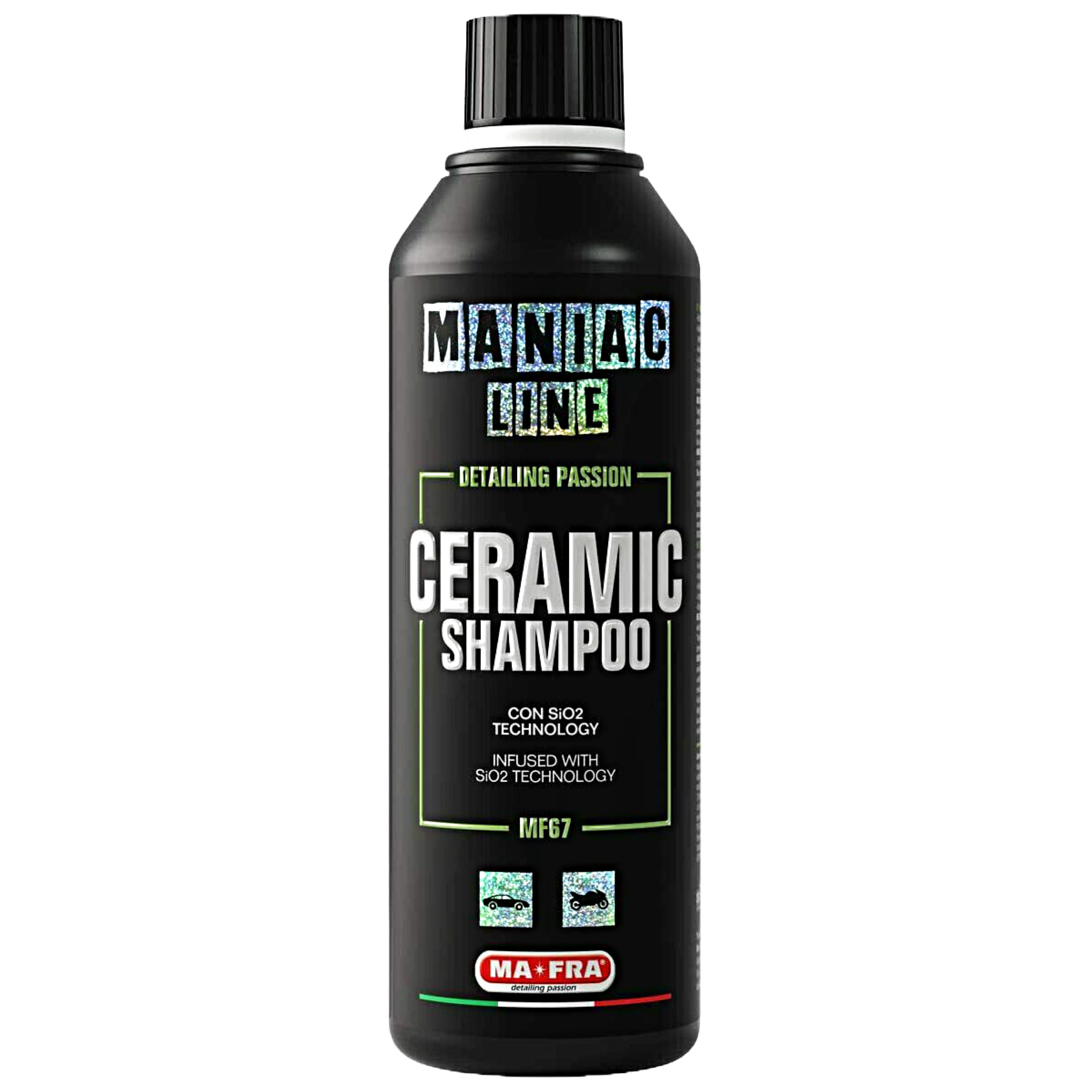 MANIAC CERAMIC SHAMPOO 500ml – The House Of Rags