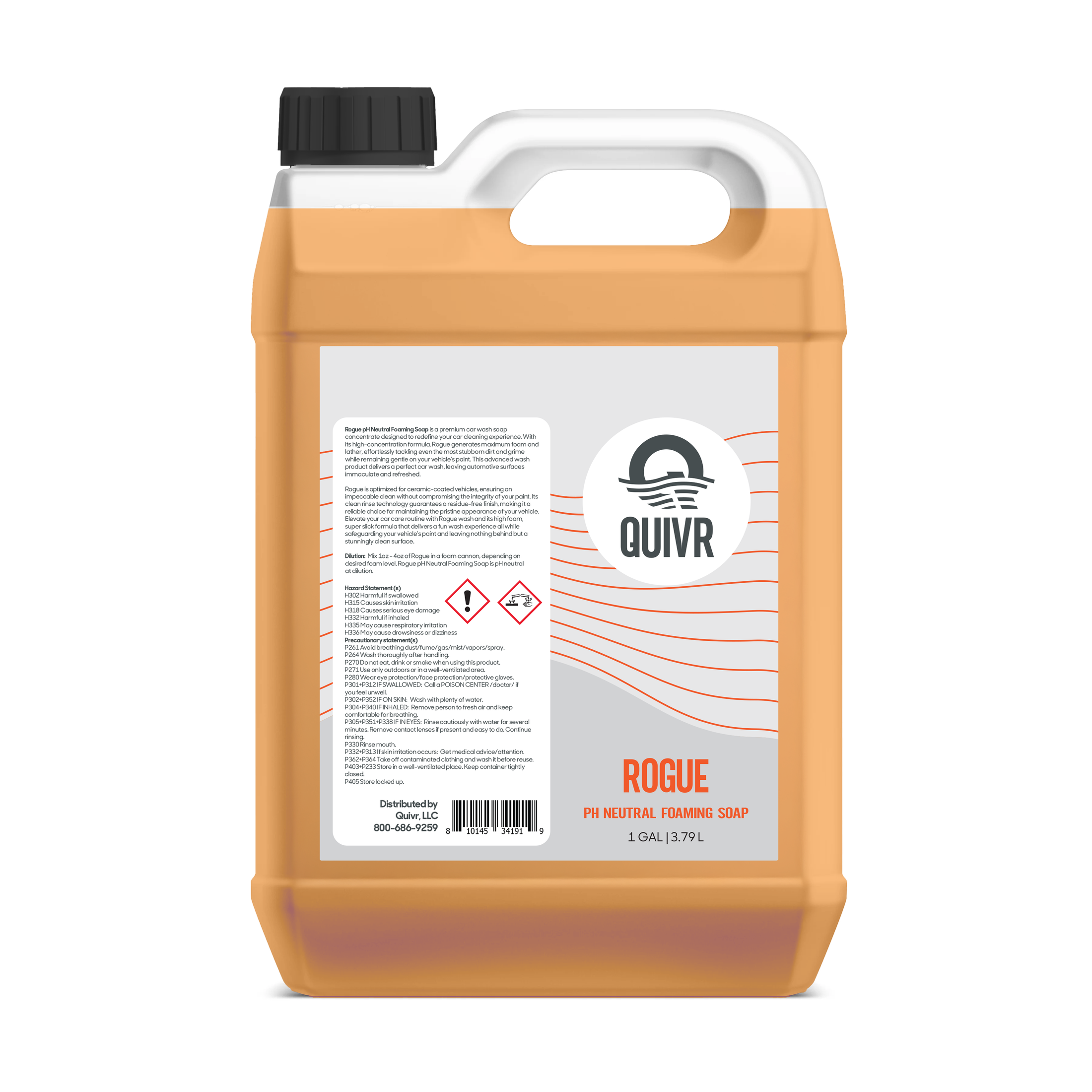 QUIVR Rogue Neutral Foaming Soap – The House Of Rags